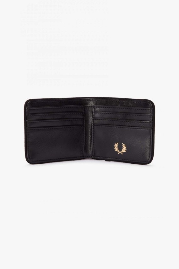 Fred Perry L1258 Arch Branded Billfold Wallet Wallets, from ApacheOnline