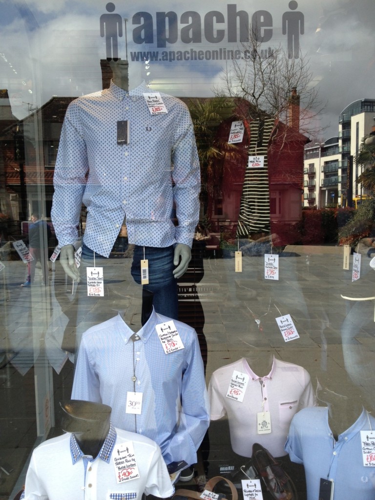 Latest Spring Summer Window Display - Apache Online Menswear Blog